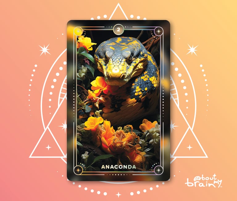 Anaconda | Meaning & Significance | Spirit Animals Oracle Deck