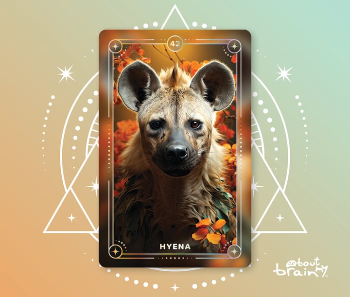 Hyena | Meaning & Significance | Spirit Animals Oracle Deck