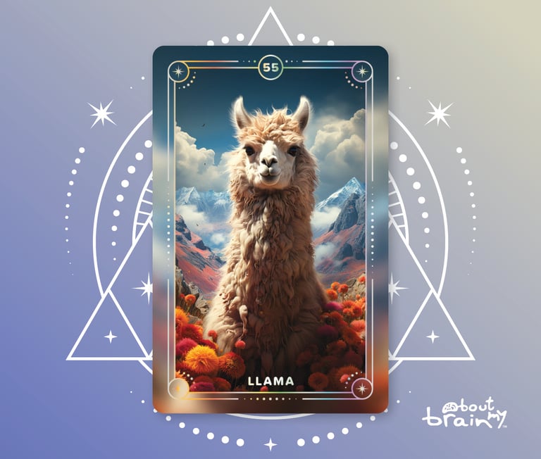 Llama | Meaning & Significance | Spirit Animals Oracle Deck