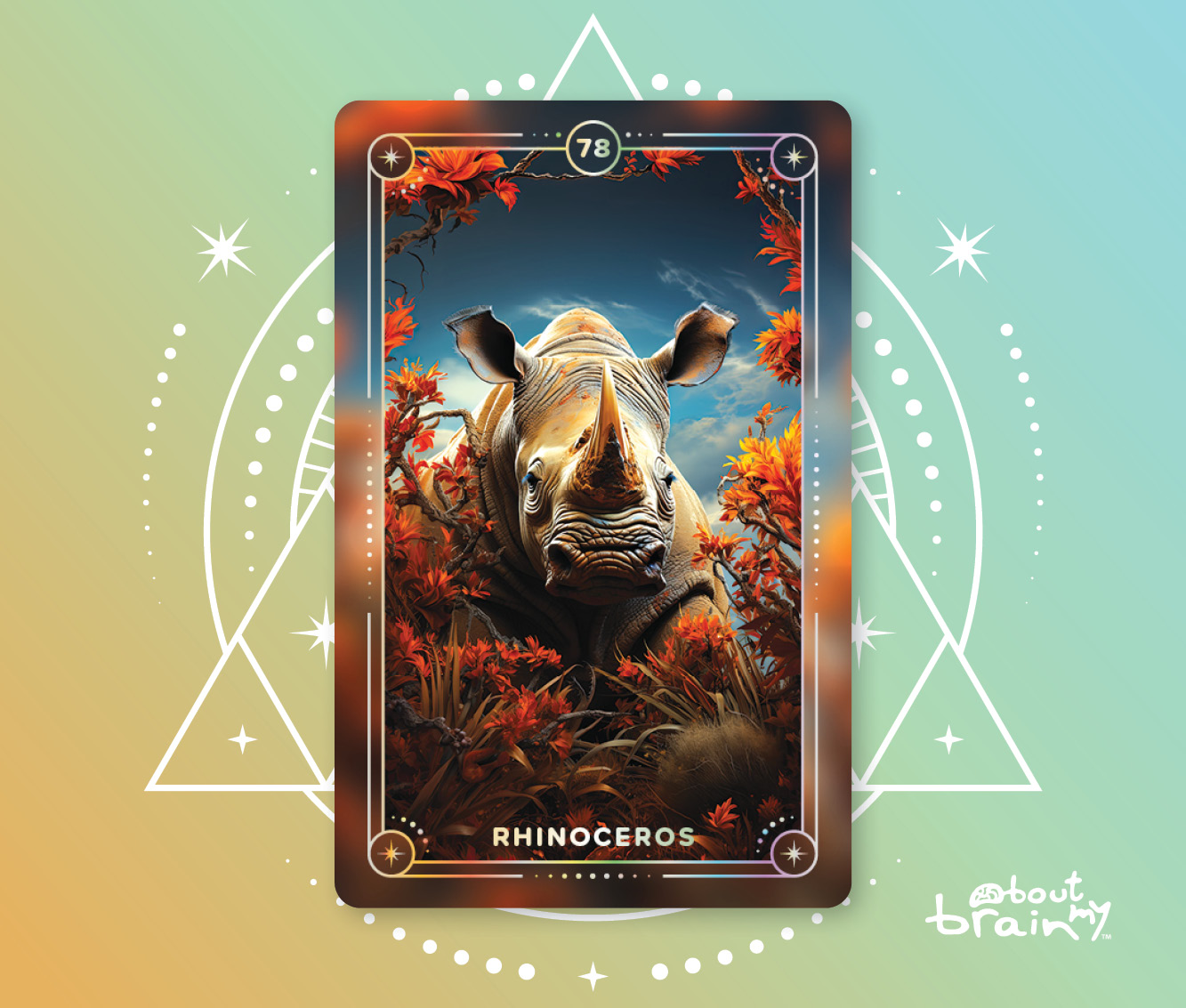 Rhinoceros | Meaning & Significance | Spirit Animals Oracle Deck