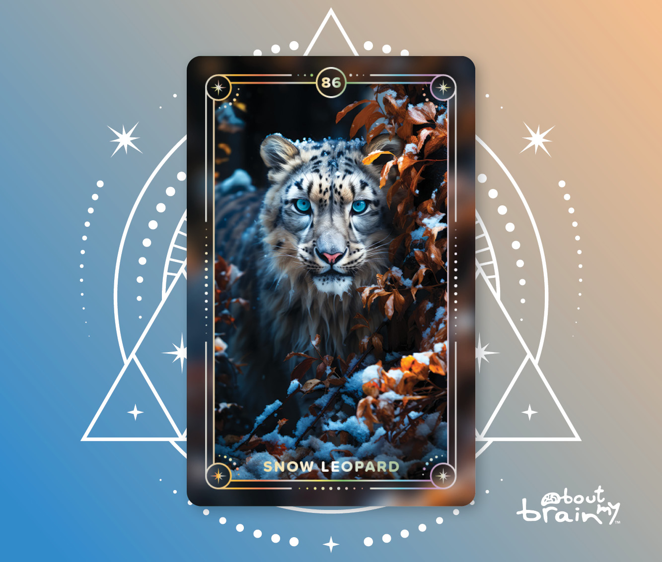 Snow Leopard | Meaning & Significance | Spirit Animals Oracle Deck