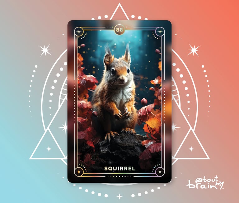 Squirrel | Meaning & Significance | Spirit Animals Oracle Deck